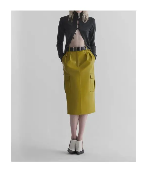 MUGLER Cashmere Open Cardigan