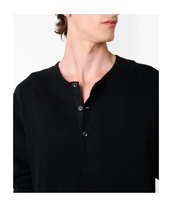 Studio Nicholson Henley Long Sleeve T-shirt