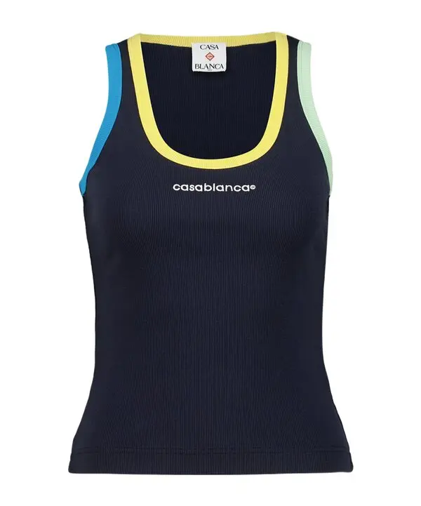 Casablanca Crew-neck Tank Top