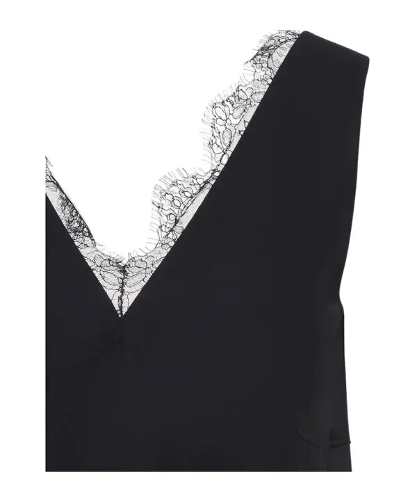 Carven Lingerie Top In Flannel