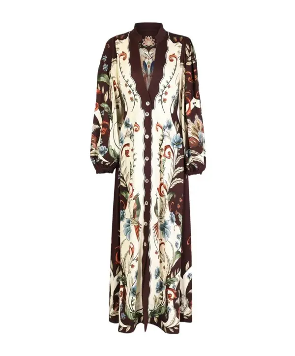 Farm Rio Floral Print Dress - Multi-color