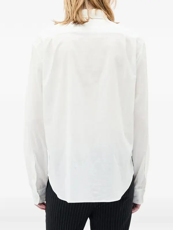 ANN DEMEULEMEESTER Button-down Cotton Shirt