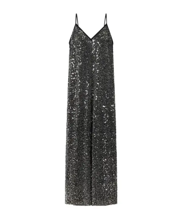 Isabel Marant Étoile Nevana Sequin-embellished Maxi Dress