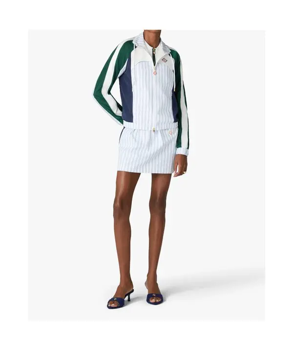 Casablanca Pinstriped Mini Skirt