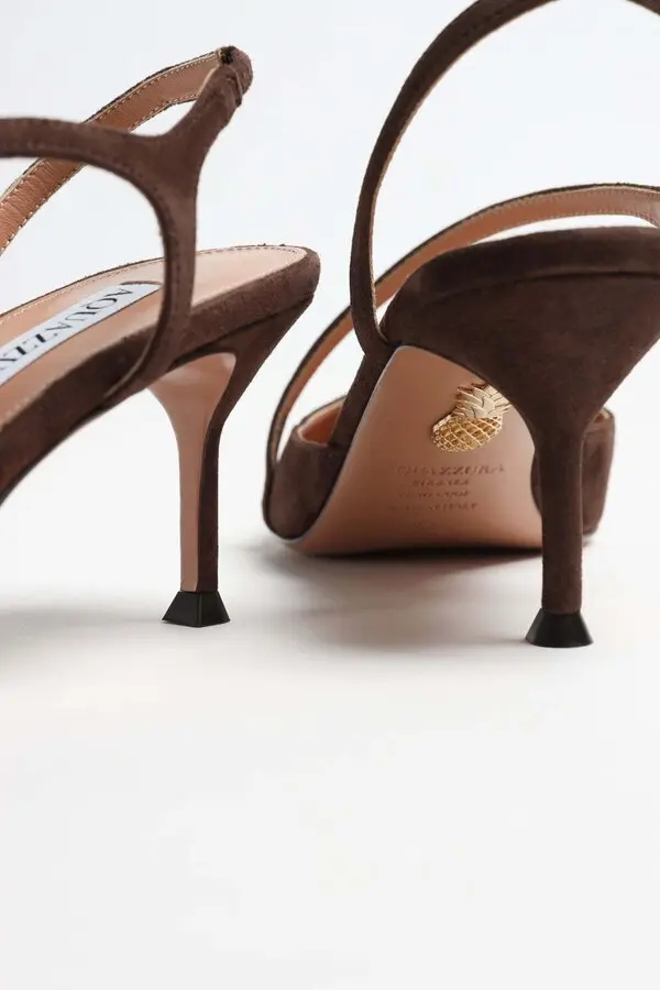 AQUAZZURA Pointed-toe Slingback Pumps