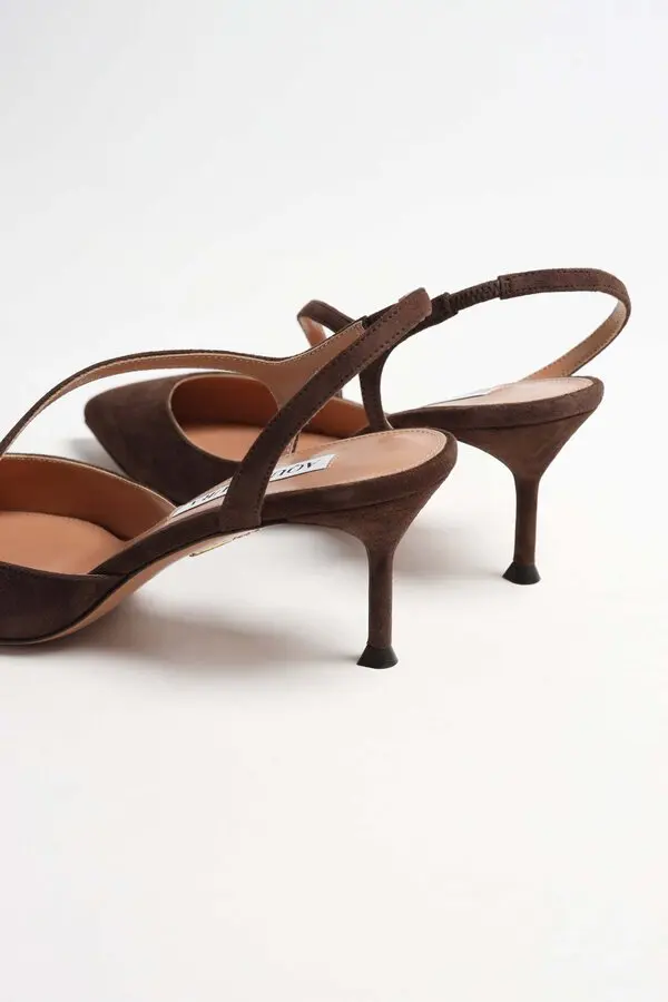 AQUAZZURA Pointed-toe Slingback Pumps