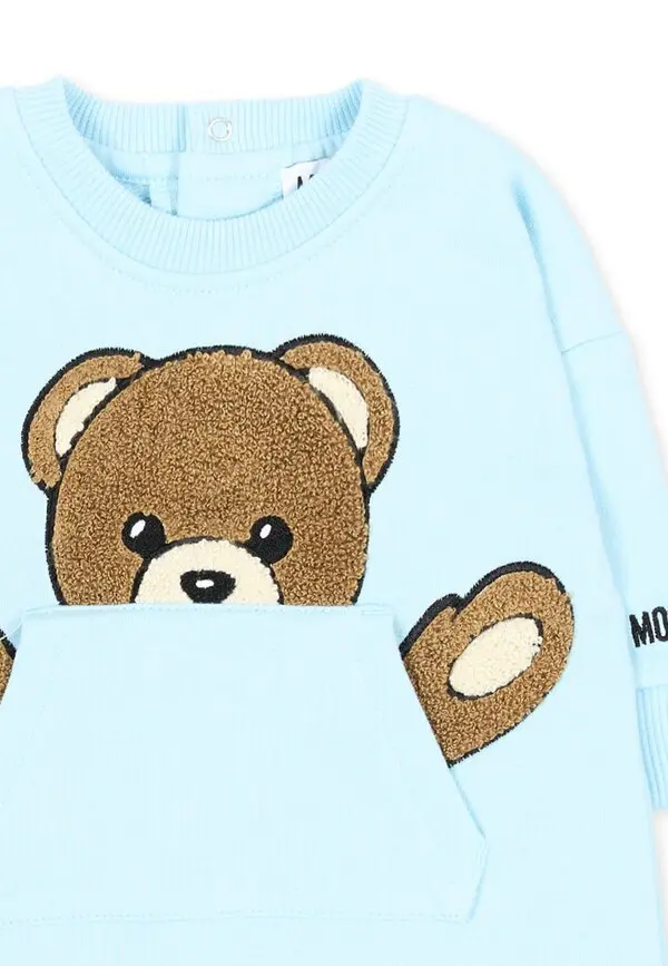 Moschino Teddy Bear Print Bodysuit