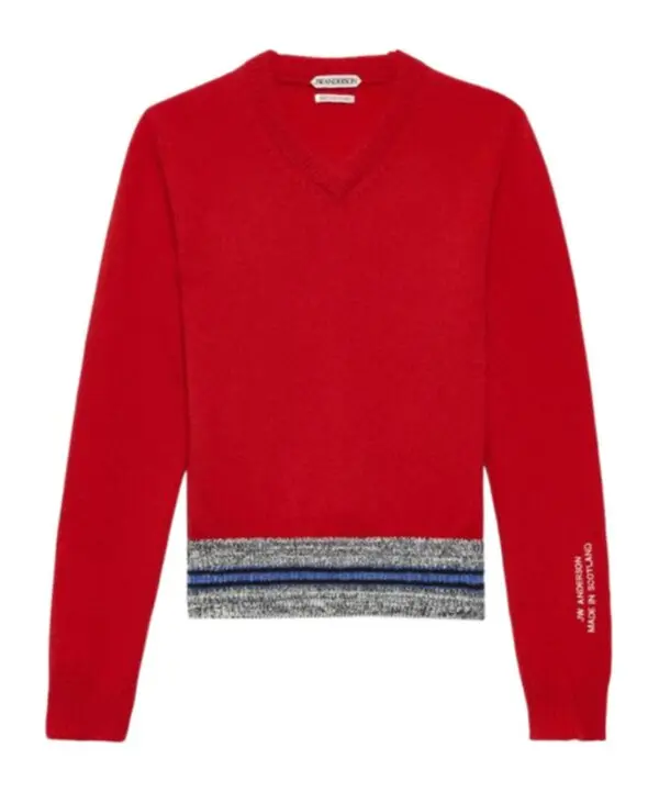J.W.ANDERSON V-neck Long-sleeve Sweater
