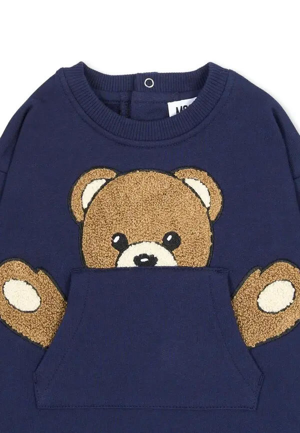 Moschino Teddy Bear Print Bodysuit