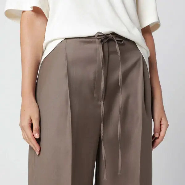 RÓHE Drawstring Wide-leg Pants