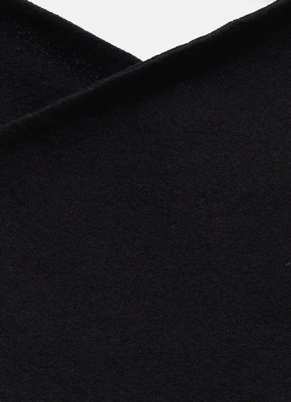 Alaïa Wrap-style Cropped Top