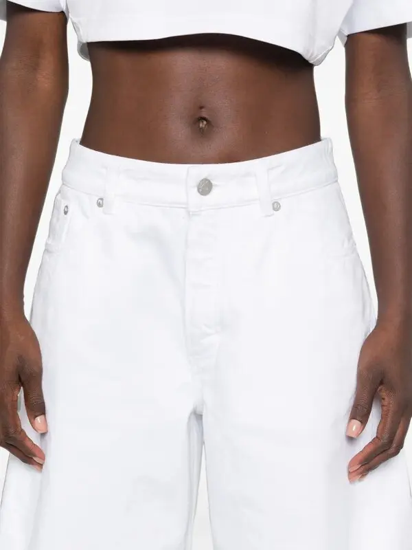 Alaïa Wide Leg Jeans