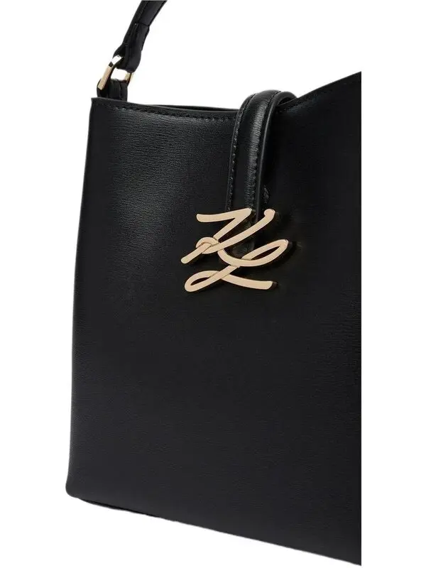 Karl Lagerfeld Logo Shoulder Bag