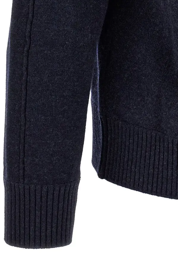 Zegna Long-sleeve Polo Shirt - Blue