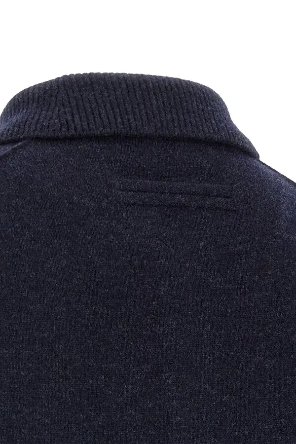 Zegna Long-sleeve Polo Shirt - Blue