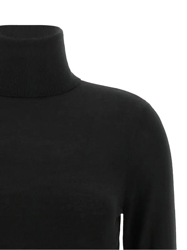 Ralph Lauren Logo-plaque Turtleneck Sweater