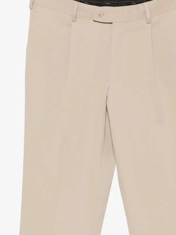 Brioni Pressed-crease Tailored Trousers