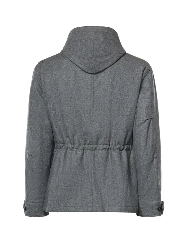 Eleventy Utility Hooded Jacket