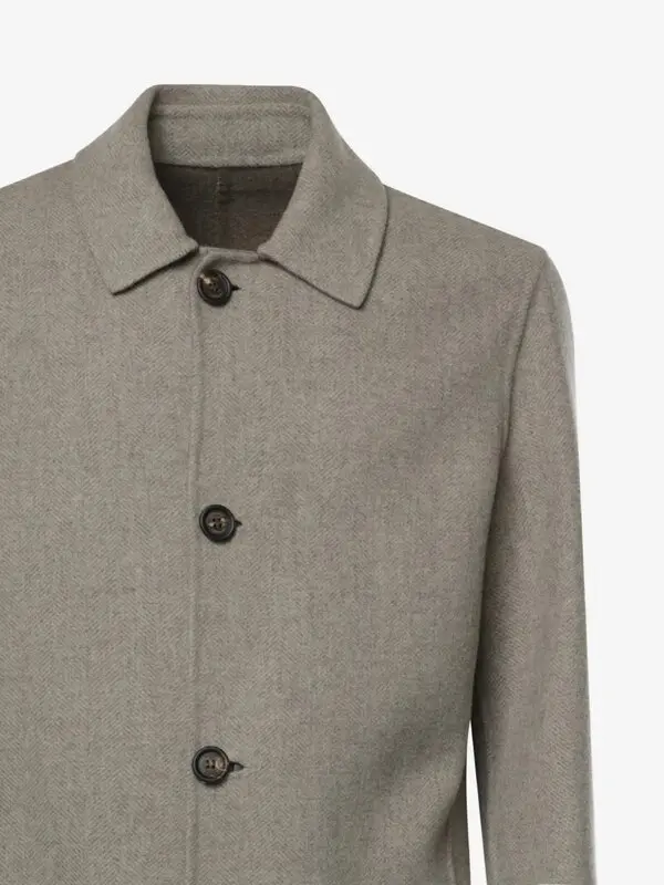 Eleventy Single-breasted Coat