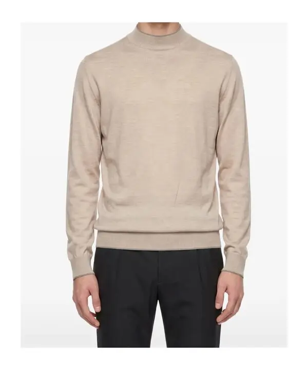 Eleventy Mock-neck Sweater