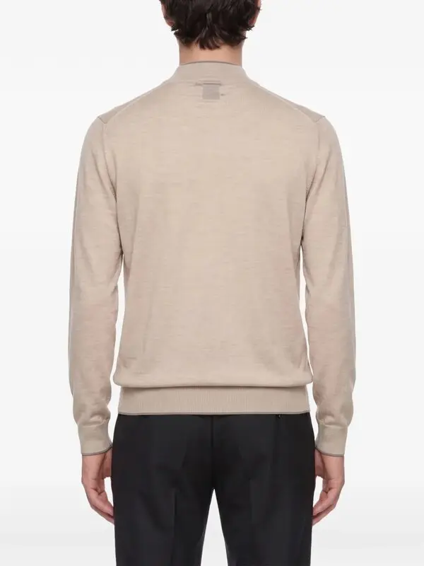 Eleventy Mock-neck Sweater