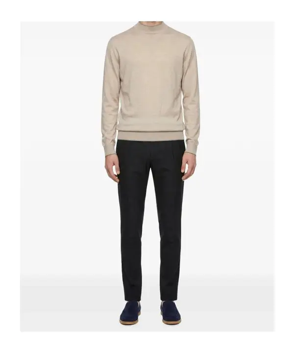 Eleventy Mock-neck Sweater