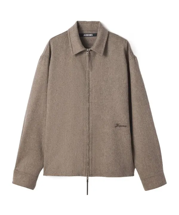 Jacquemus Flash Zip-front Shirt