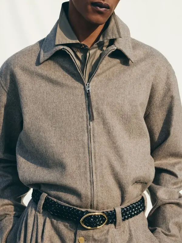 Jacquemus Flash Zip-front Shirt