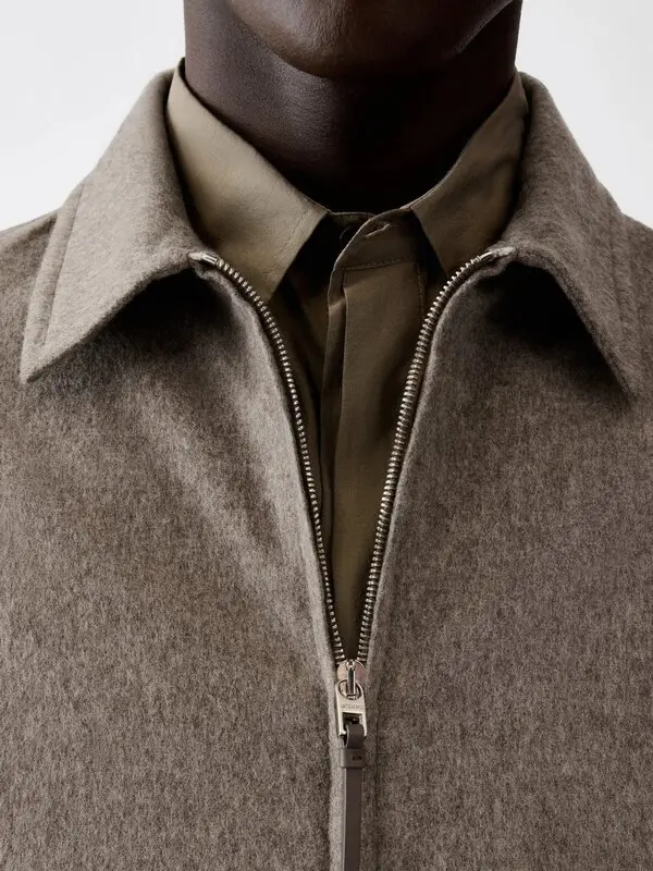 Jacquemus Flash Zip-front Shirt
