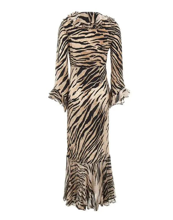 Rixo Long-sleeved Dress
