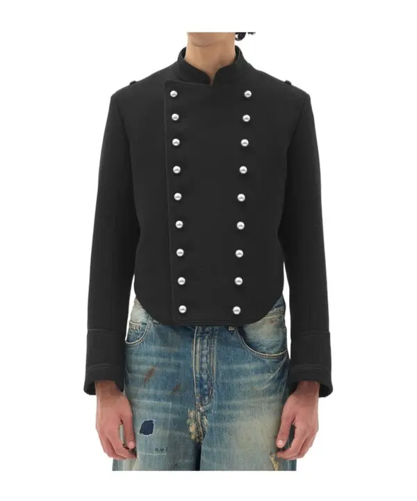 ANN DEMEULEMEESTER Long-sleeve Casual Jacket