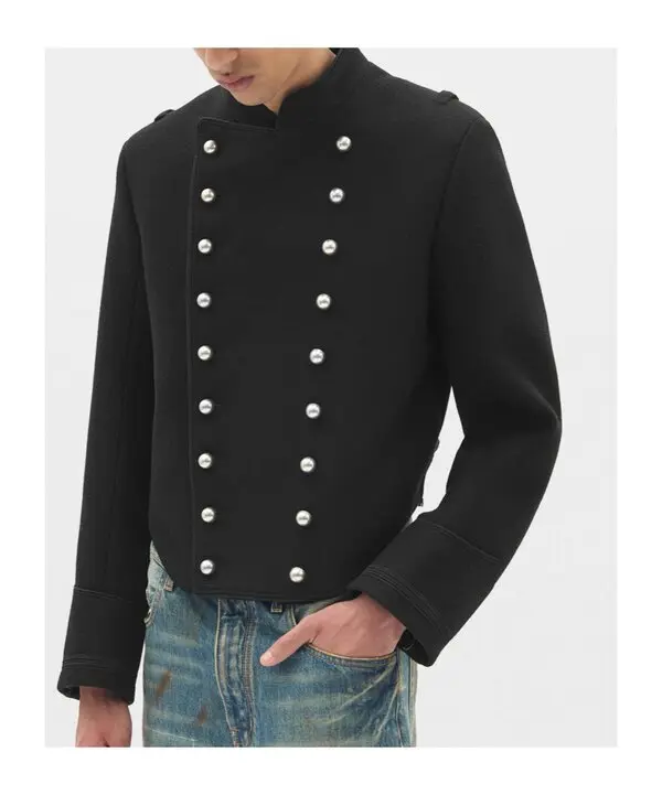 ANN DEMEULEMEESTER Long-sleeve Casual Jacket