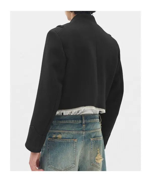 ANN DEMEULEMEESTER Long-sleeve Casual Jacket