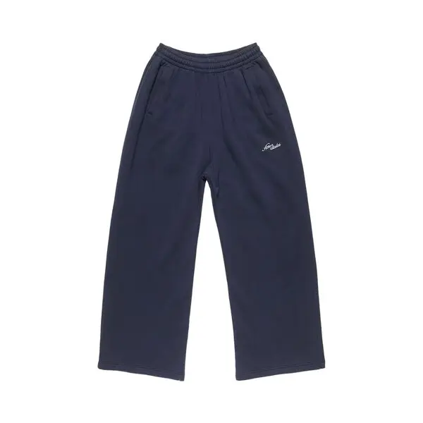 Acne Studios Logo Sweatpants 'dark Navy
