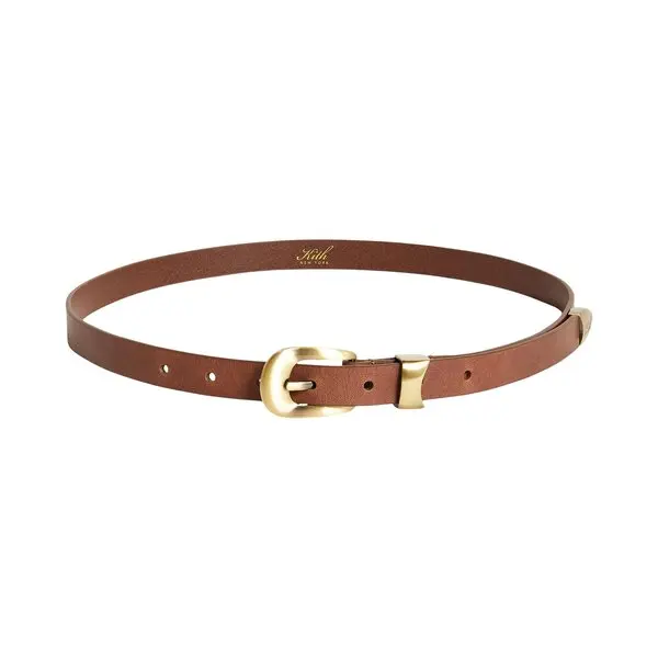 Kith Western Smooth Leather Belt 'zoom