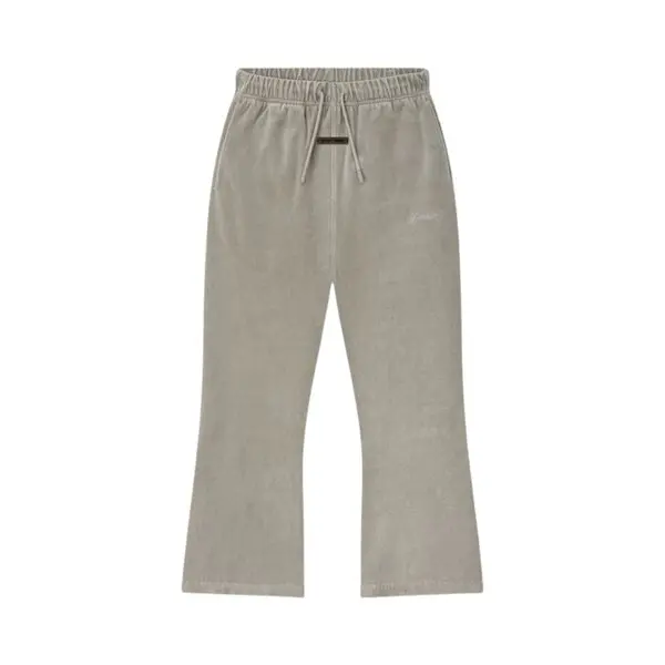 Fear Of God Velour Flare Sweatpant 'smoke