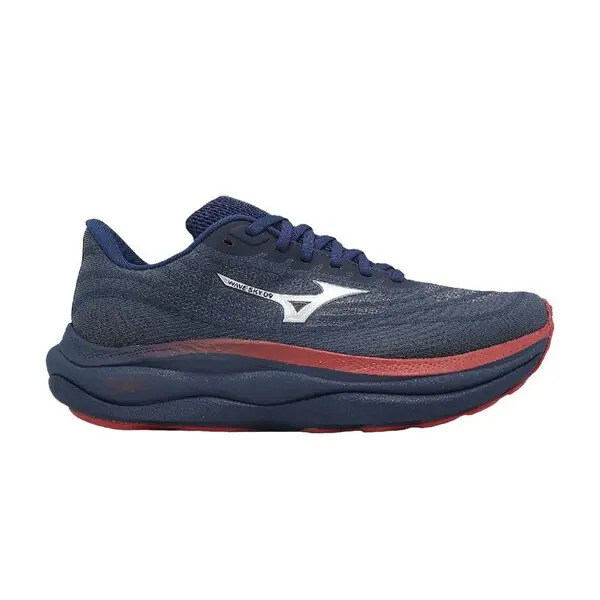 Mizuno Wave Sky Super Wide 'navy Red