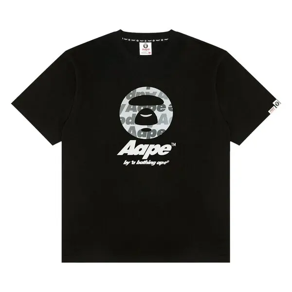 AAPE Moonface Logo Short Sleeve Tee