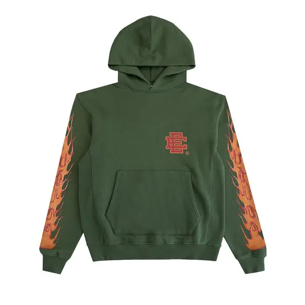 ERIC EMANUEL Ee Basic Hoodie 'olive