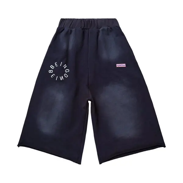 A GOOD SOUL Being Reflection 3/4 Shorts 'aegean