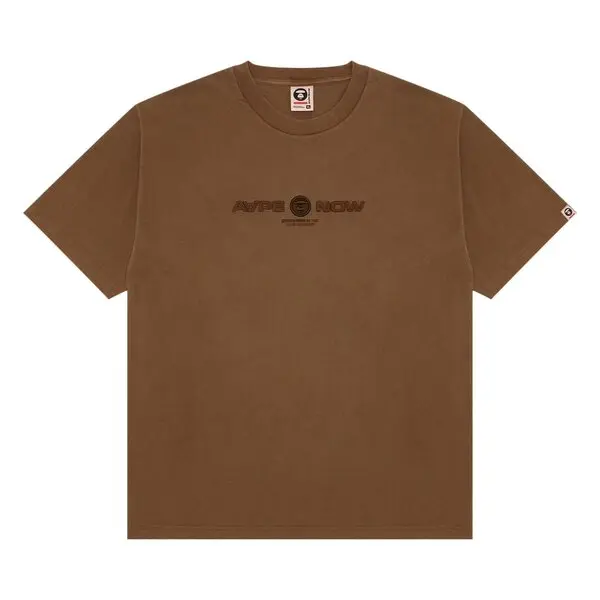 AAPE Now Moonface Logo Short Sleeve Tee