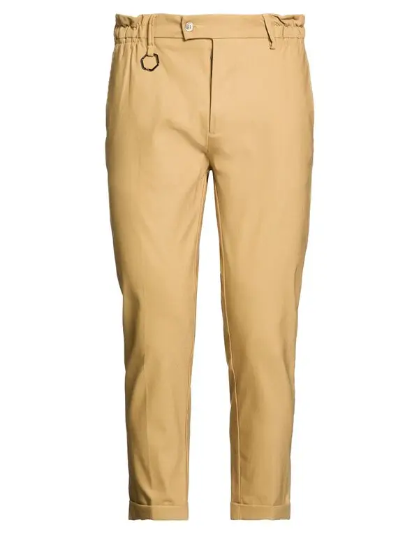 YES LONDON Pants Mustard Size Cotton, Polyamide, Elastane