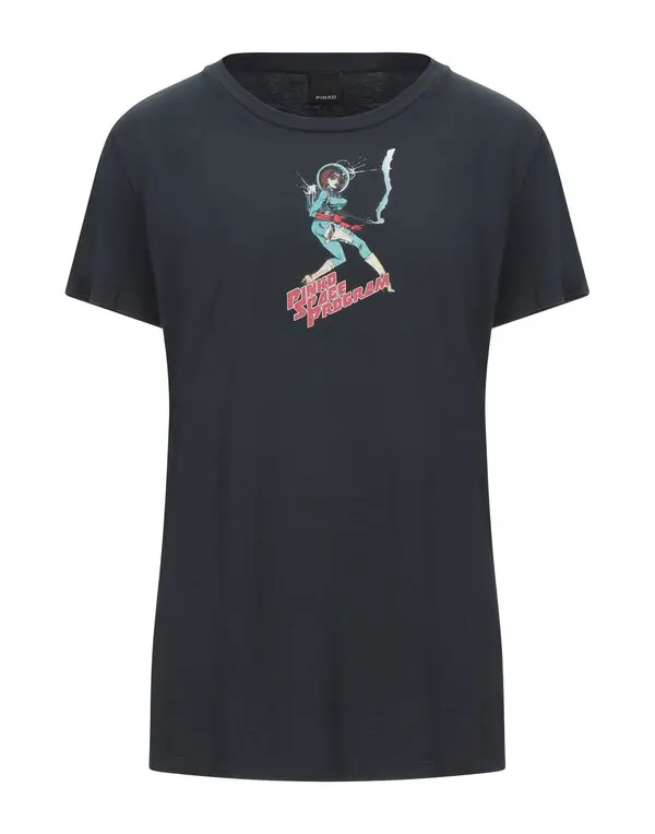 Pinko T-shirt Charcoal Size Cotton