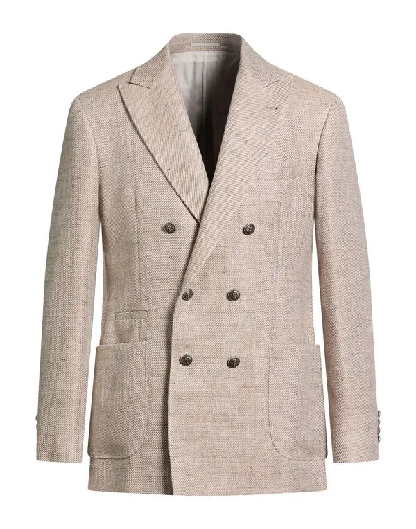 Brunello Cucinelli Blazer Size Linen, Cotton
