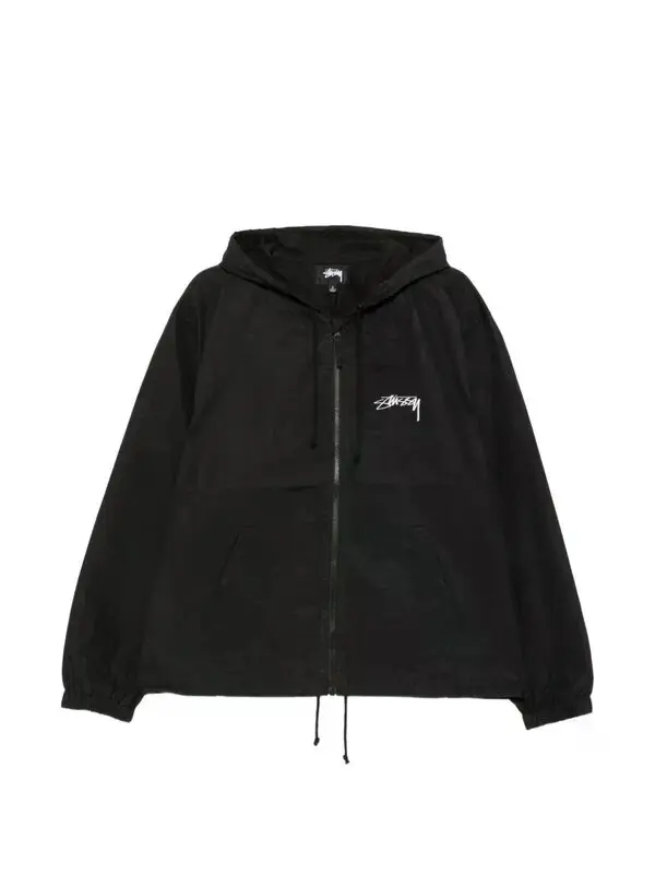StÜssy Logo-print Hooded Jacket
