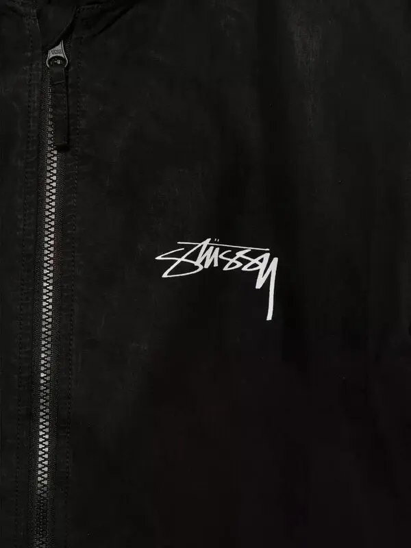 StÜssy Logo-print Hooded Jacket