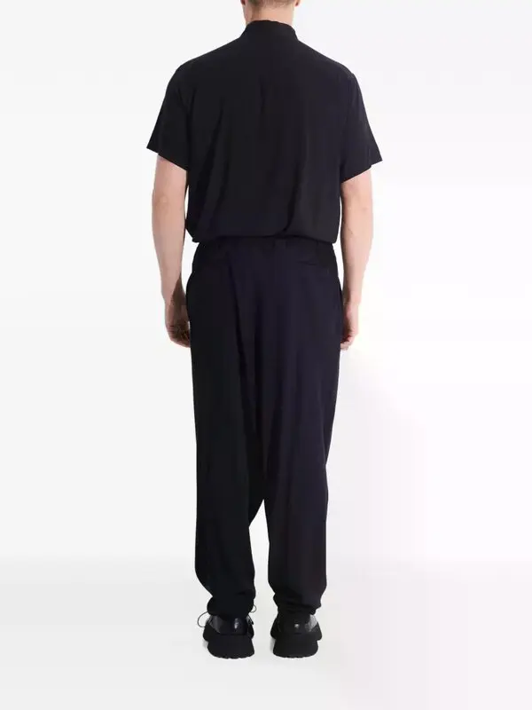TESSITURA Fold-panel Drop-crotch Trousers