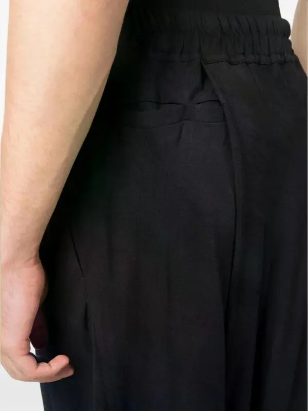 TESSITURA Fold-panel Drop-crotch Trousers