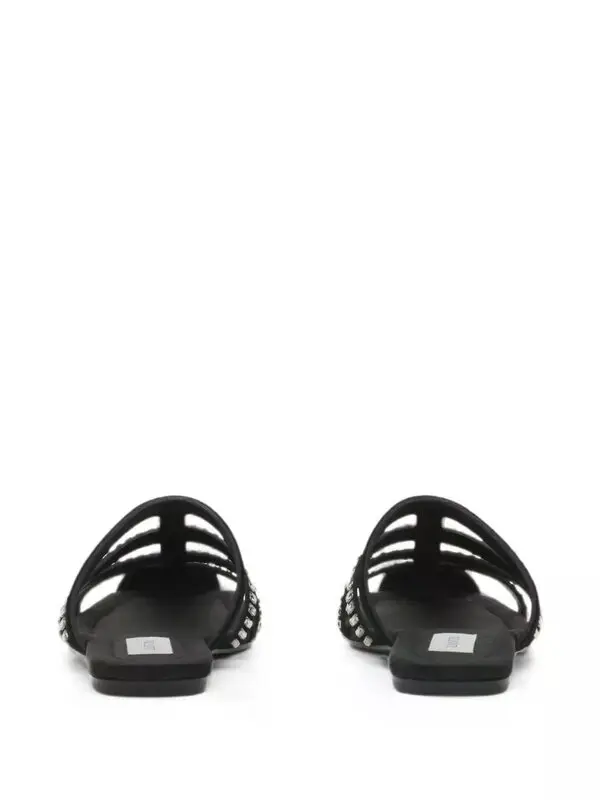 LANVIN Crystal-embellished Caged Sandals