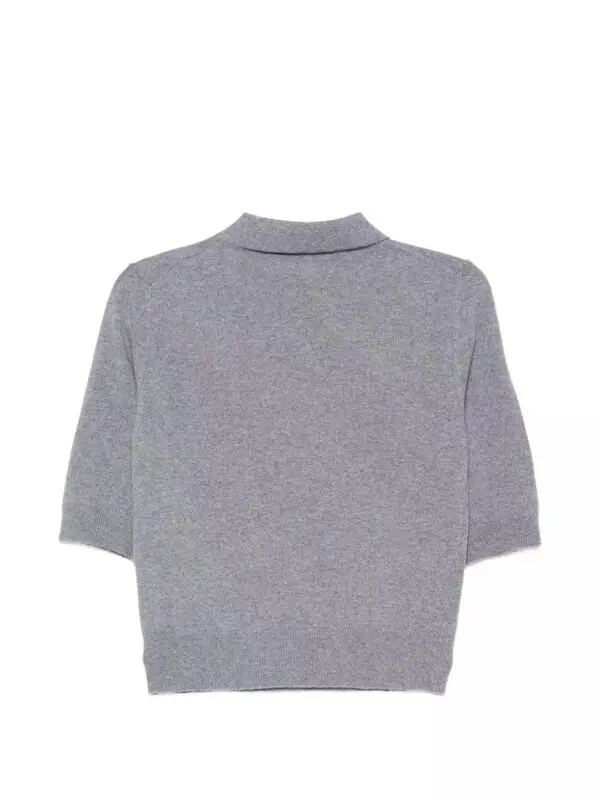 DANIELE FIESOLI Half-zip Short-sleeve Polo Top
